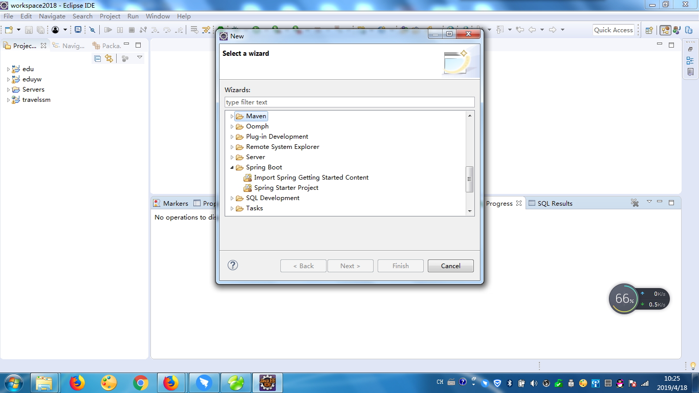 Eclipse使用SpringBoot2.1搭建web项目_eclipse使用spring boot创建javaweb项目-CSDN博客