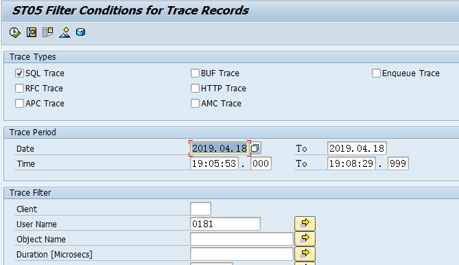 【abap】通过st05分析程序执行路径 Abap St05 Csdn博客