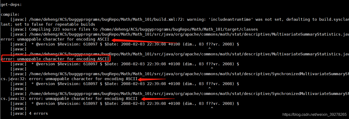 已解决 Error Unmappable Character For Encoding Ascii (java编译过程中出现的错误) Csdn博客