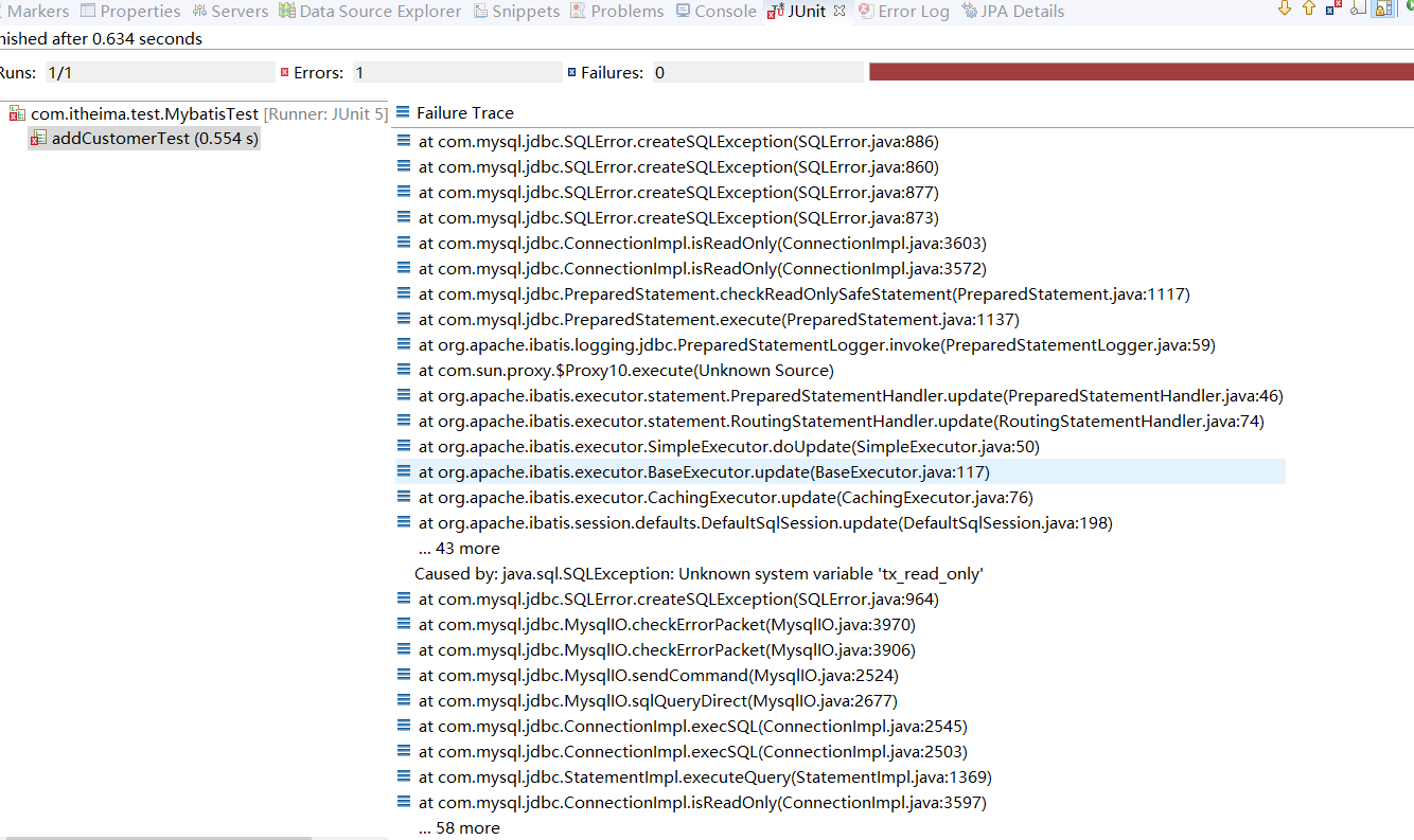解决 org.apache.ibatis.exceptions.PersistenceException: ### Error building SqlSession.异常-CSDN博客