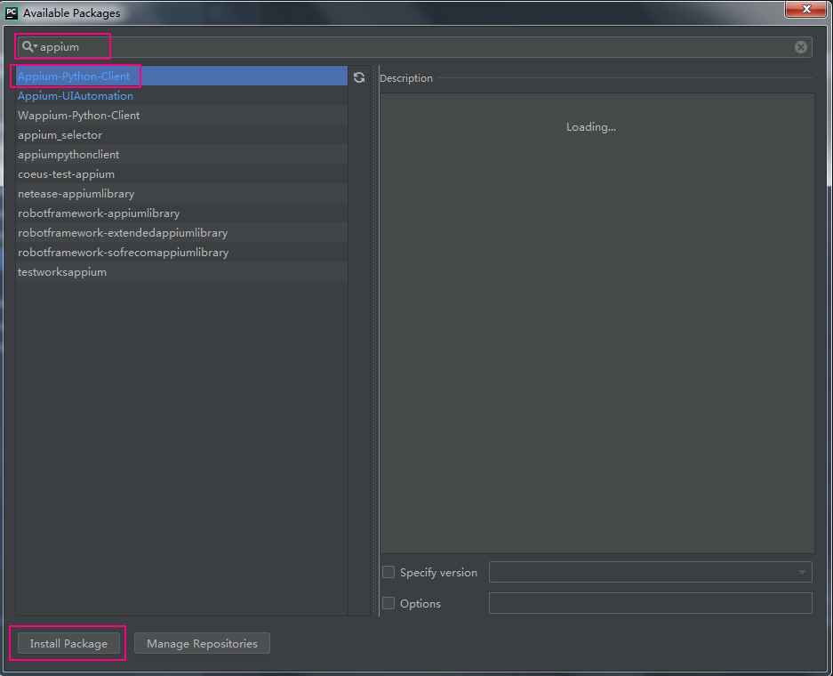 PyCharm编辑器 import appium 报错 unresolved reference 'appium' less…-CSDN博客