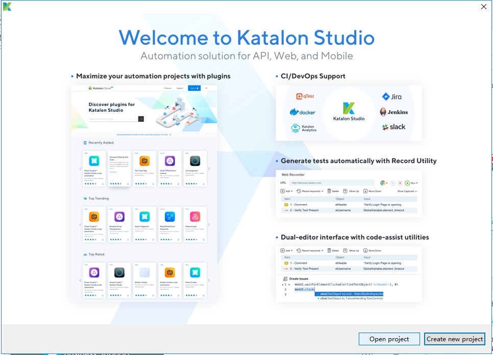 katalon 安装，录制，执行简单Web脚本_katalon recorder怎么注册-CSDN博客