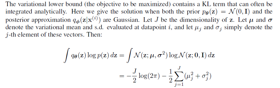 关于VAE中KL散度项的推导_vae的kl散度计算 知乎-CSDN博客