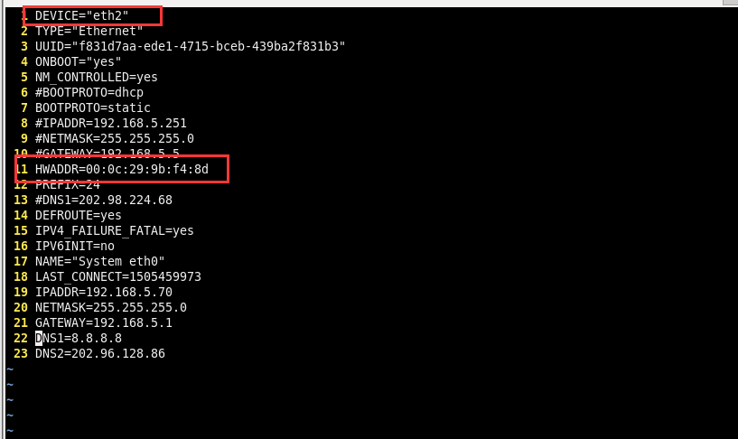 克隆的linux重启网络时（service network restart）出现Bringing up interface eth0: Error: Connection ...错误_the ...