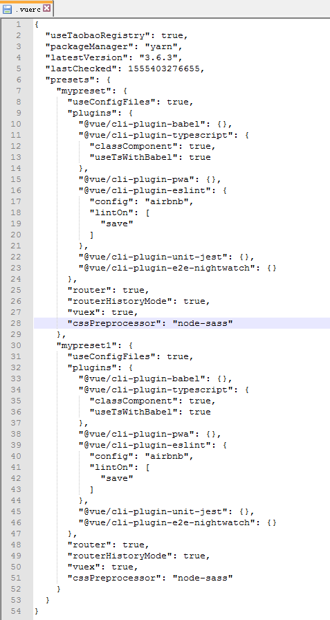 （一）vue-cli 3.x 脚手架搭建项目及相关配置_save preset as-CSDN博客
