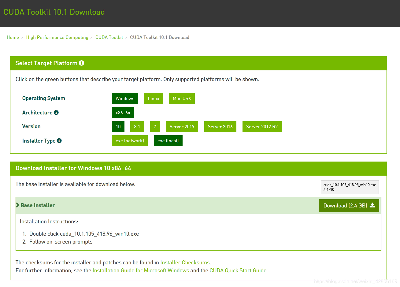 Pointnet 环境搭建:win10、cuda10 1、cudnn7、python3 7、tensorflow Gpu1 13 (详细) Win10 Pointnet Csdn博客