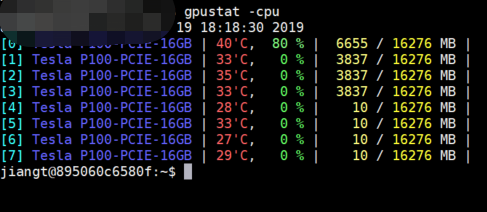 如何监控GPU状态------gpustat_gpustat --watch-CSDN博客
