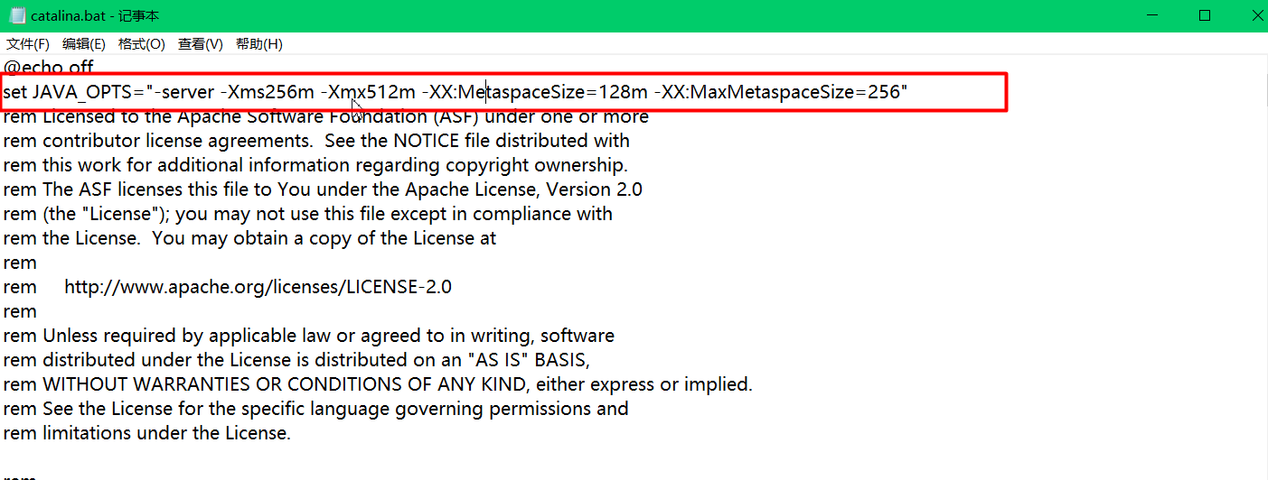Tomcat 设置、修改内存_tomcat -xmx metasize-CSDN博客