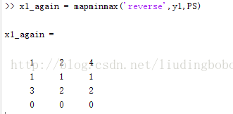 Matlab--mapminmax数据归一化（简单示例）_matlab 矩阵归一化-CSDN博客
