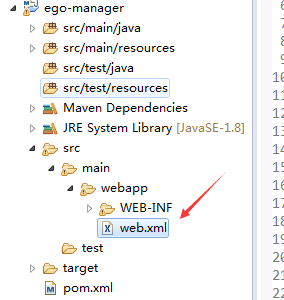 出现这个错误 :严重Servlet.service() for servlet [springMVC] in context with path [/ssm] threw exception ...