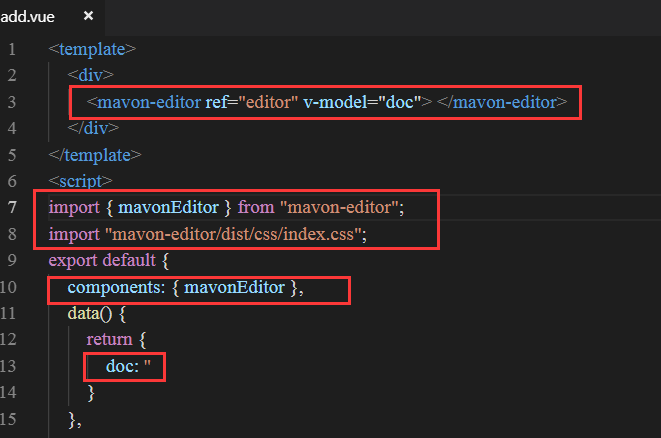 VUE集成富文本编辑器mavon-editor_蜉蝣&一粟的博客-CSDN博客