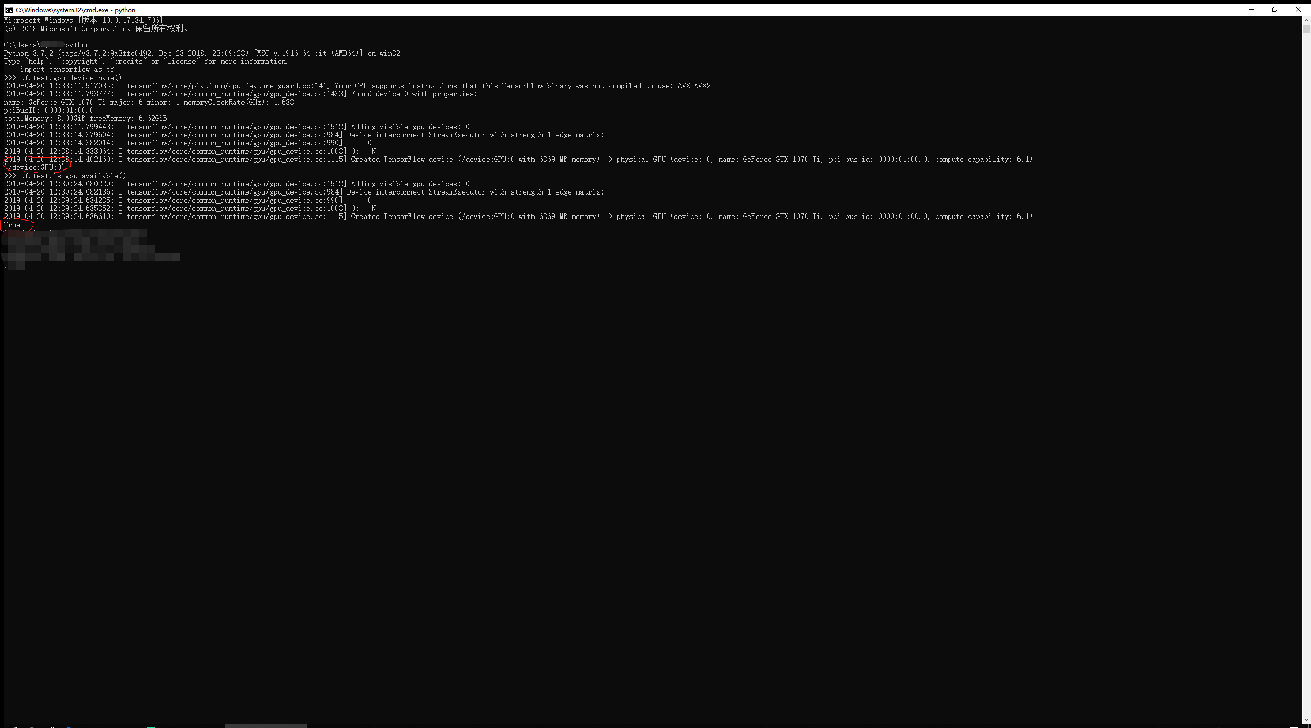 PointNet-环境搭建：win10、cuda10.1、cudnn7、python3.7、tensorflow-gpu1.13 （详细）_win10 pointnet++-CSDN博客