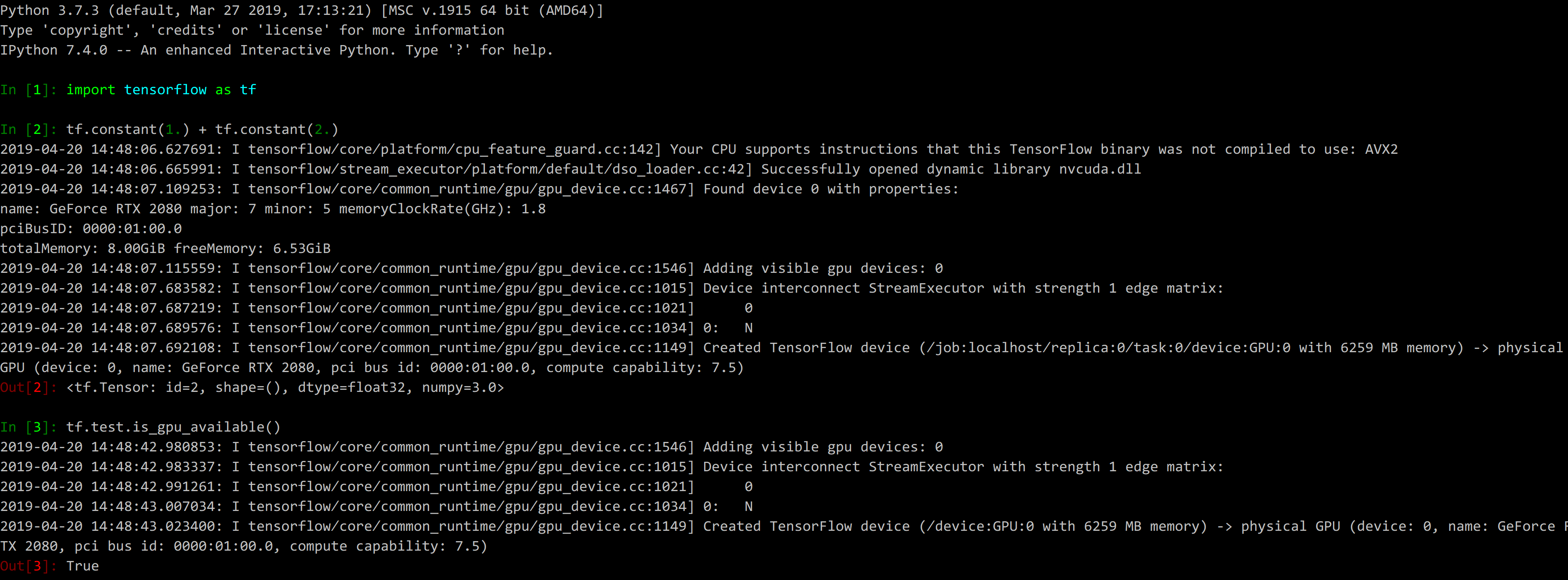 Win10，深度学习GPU环境配置实录（Anaconda + TensorFlow 1.13.1 + keras 或 TensorFlow 2.0） - zgjstudy的博客 - CSDN博客