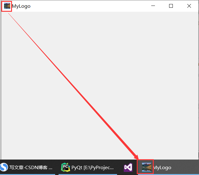 PyQt 5设置Logo图标和Title标题_pyqt5图标logo-CSDN博客