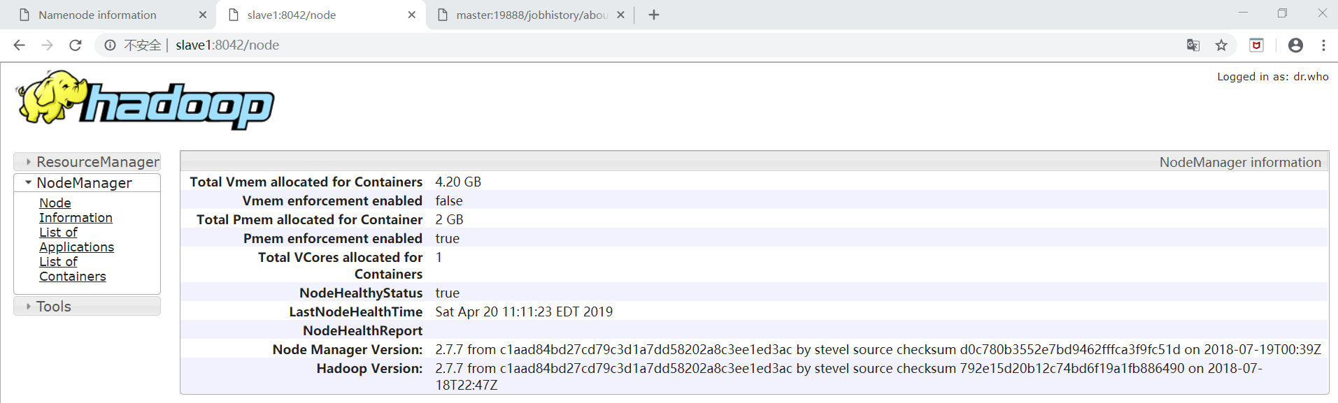 CentOS7搭建hadoop完全分布式集群_centos7 hadoop3集群搭建-CSDN博客
