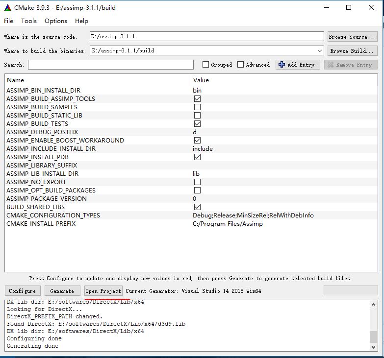 OpenGL-Assimp库的下载、编译及使用_assimp.dll下载-CSDN博客