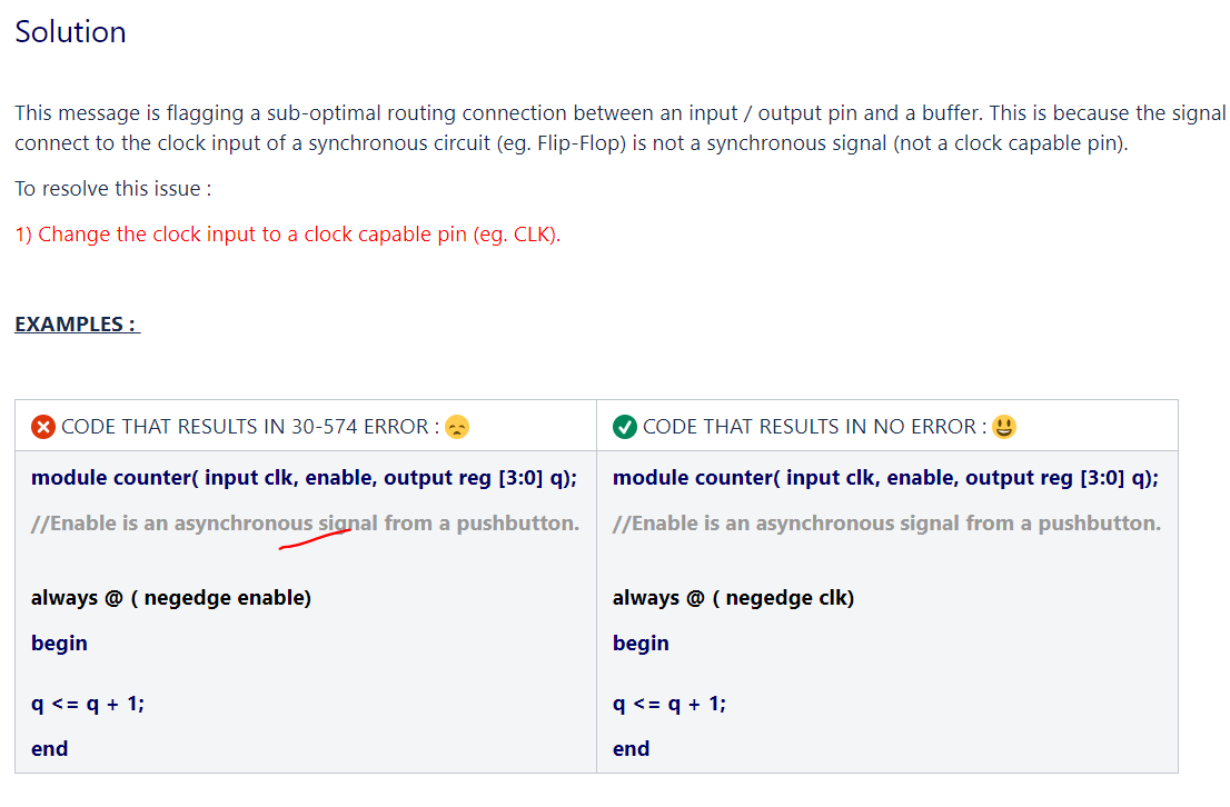 Vivado [Place 30-574] Poor placement for routing between an IO pin and ...