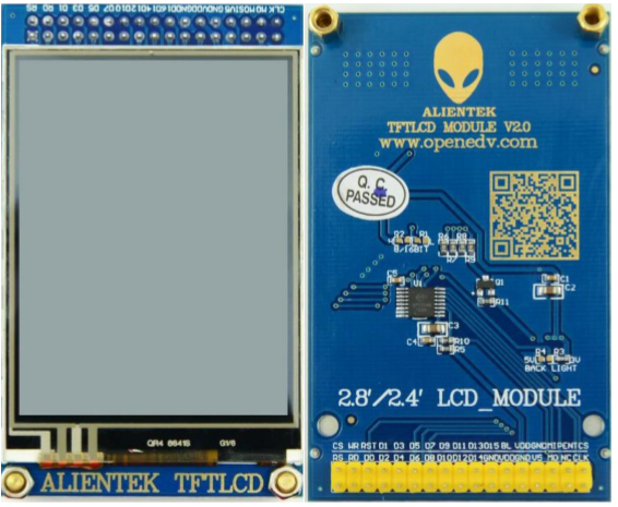 STM32学习——TFTLCD原理_alientek 3.5寸 tftlcd模块与stm32连接-CSDN博客