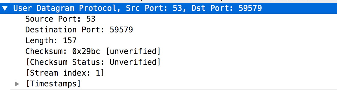 UDP Header: Wireshark captures and decodes packets - Programmer Sought