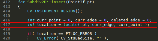 opencv Subdiv2D.insert() 报错 - 灰信网（软件开发博客聚合）