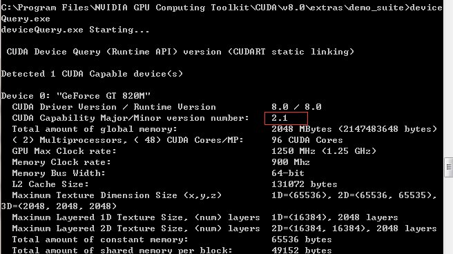 GT820M显卡使用CUDA的“no kernel image is available for execution on the device”问题解决_cuda kernel failed ...