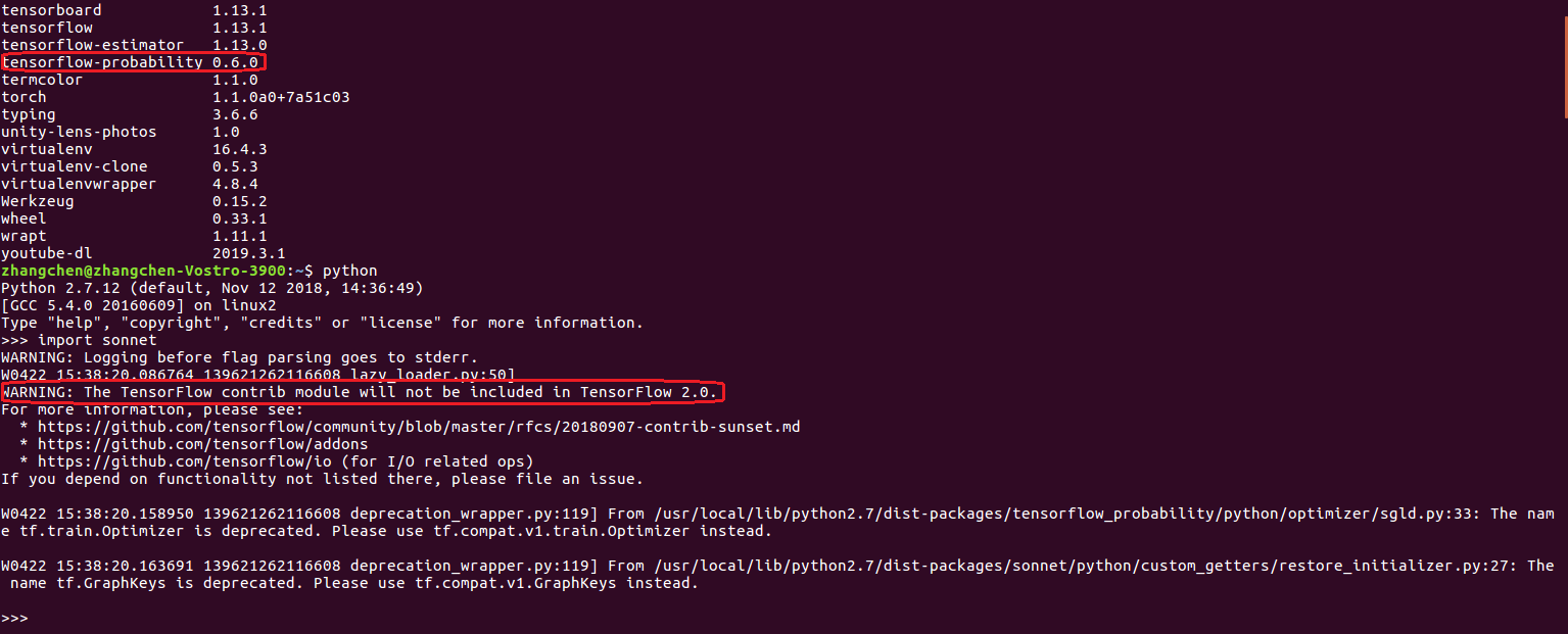 【环境搭建】源码编译安装TensorFlow&Sonnet_tensorflow probability安装-CSDN博客