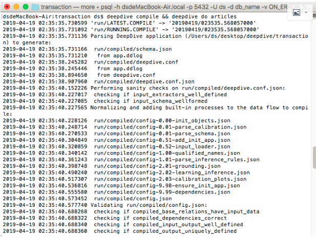 DeepDive安装及基础使用（上）_PeikLong的博客-CSDN博客
