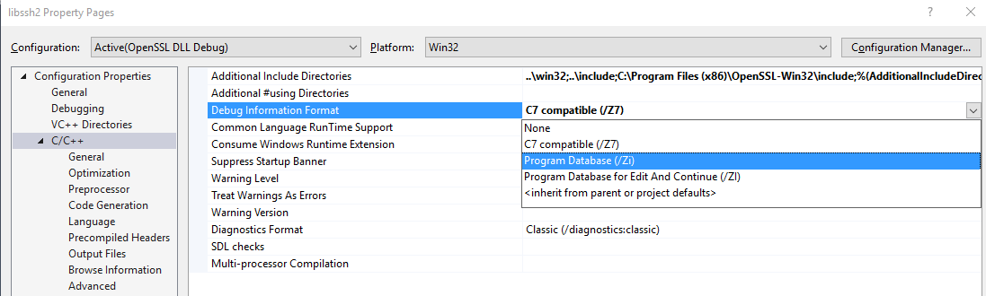 #visual studio编译# Error D8016 '/ZI' and '/Gy-' command-line options are incompatible_d8016 ob1 ...