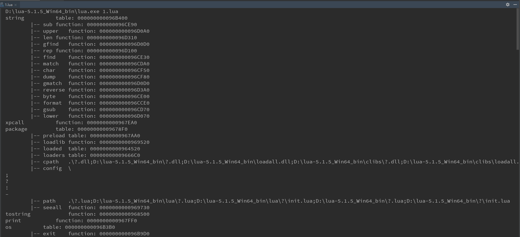 lua _G 表_lua g表-CSDN博客