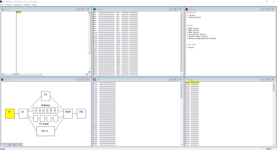 WinMIPS64工具进行MIPS指令集实验（一）_winmips64百度网盘-CSDN博客