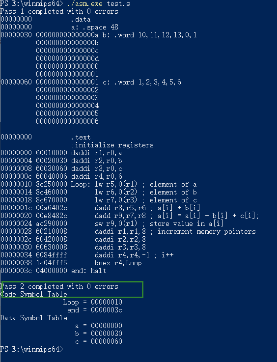 WinMIPS64工具进行MIPS指令集实验（一）_winmips64百度网盘-CSDN博客