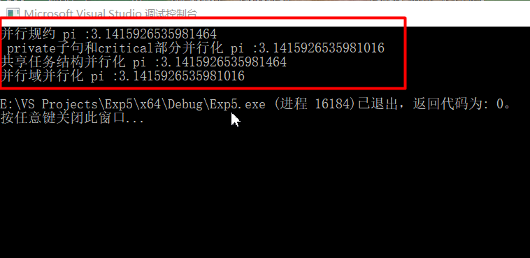 并行：四种C+OpenMP计算π的并行程序_openmp求pi-CSDN博客