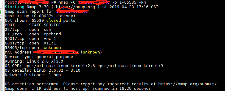 目标主机禁ping，看下nmap_nmap全网扫描端口 禁止拼-CSDN博客