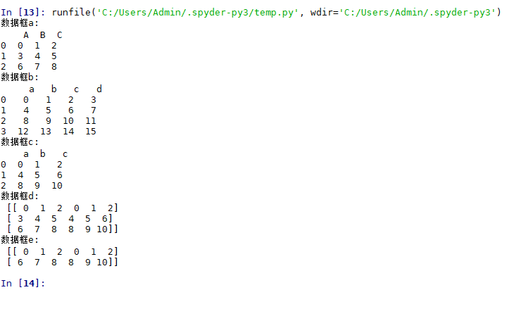 python3之数据框的操作_python的spyder数据框处理-CSDN博客
