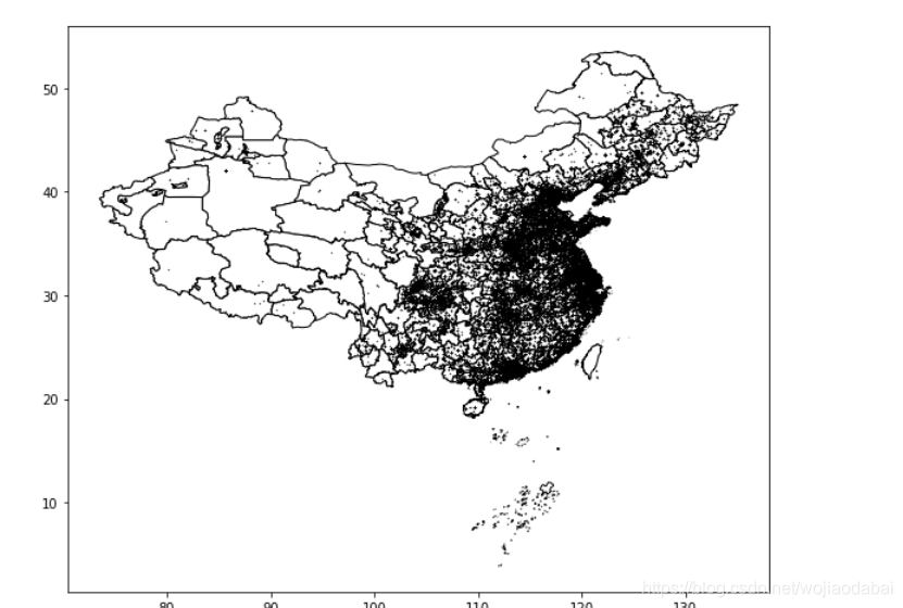 Python 绘制中国地图并利用经纬度标注散点python 在地图上标记散点图 Csdn博客