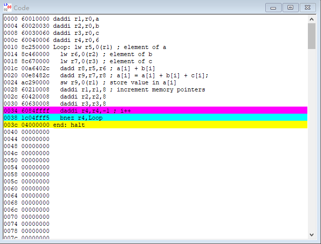 WinMIPS64工具进行MIPS指令集实验（二）_查看程序的mips指令-CSDN博客