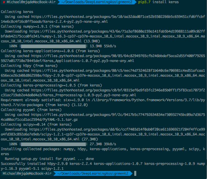 错误解决：could Not Find A Version That Satisfies The Requirement H5py From Keras From Versions 