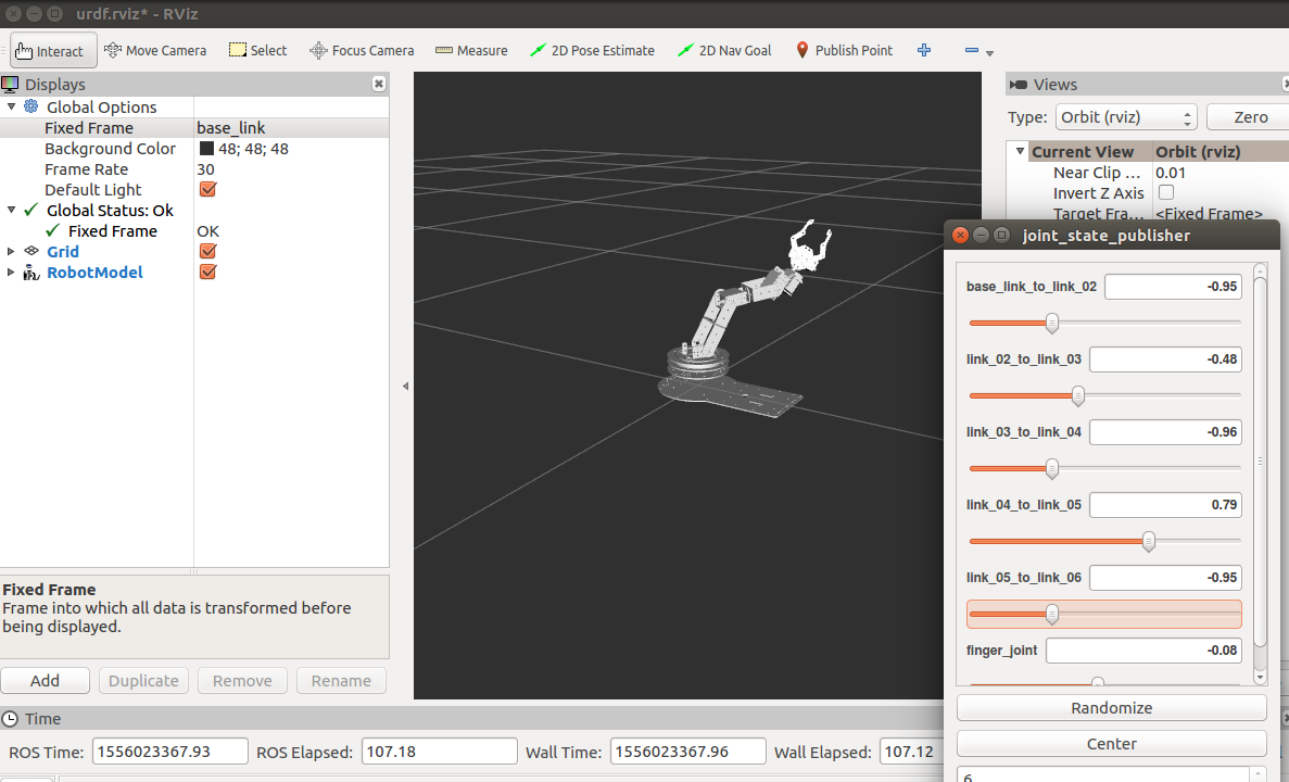 六自由度机械臂SolidWorks模型转化成urdf文件，添加简单gazebo属性并修改为xacro_solidworks进行并联机械臂urdf建模-CSDN博客