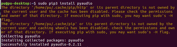 ubuntu16 安装pyaudio_ubuntu16 安装pyaudio-CSDN博客