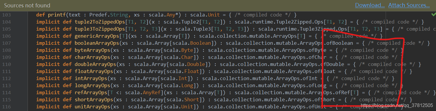 Idea查看scala源代码scala Library 21112源码 Csdn博客