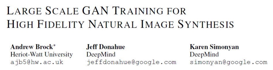 BigGAN_biggan 生成器架构-CSDN博客