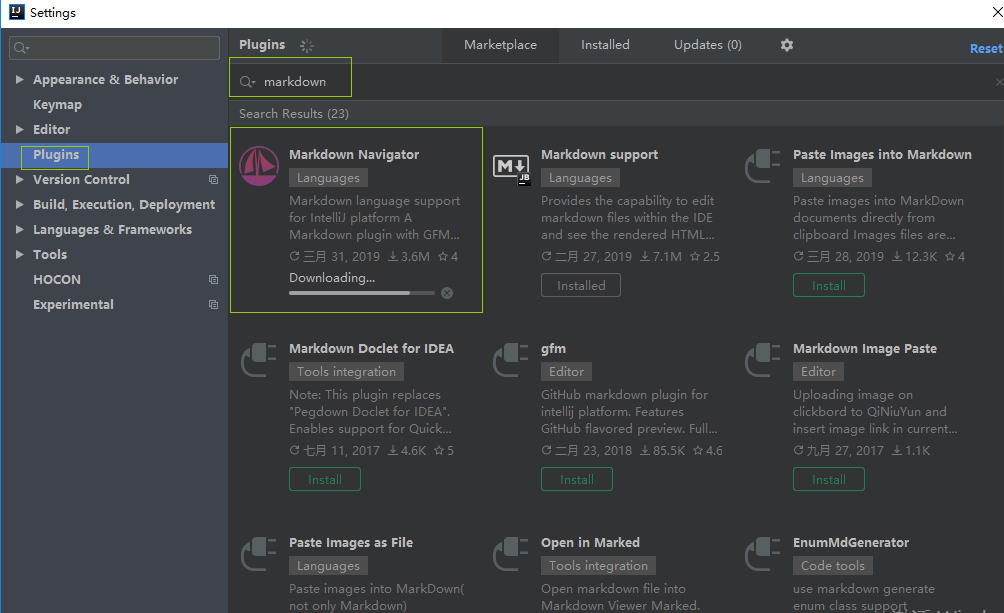idea安装markdown插件_idea markdown 插入图片 插件-CSDN博客