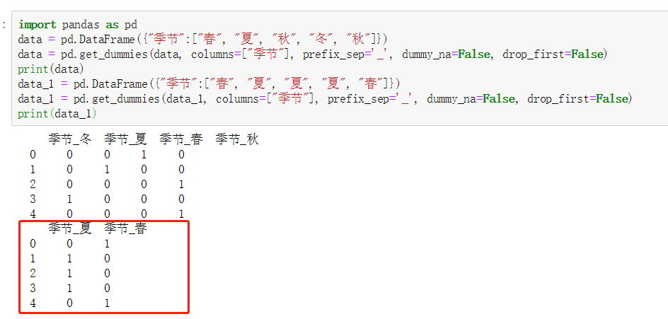 pandas.get_dummies （独热编码）详解_pandas独热编码-CSDN博客
