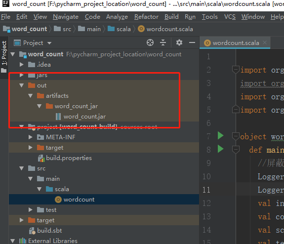 IDEA中scala实现word_count，sbt打jar包，并发送linux中spark运行(sbt打包详细)_scala 打包jar实例-CSDN博客
