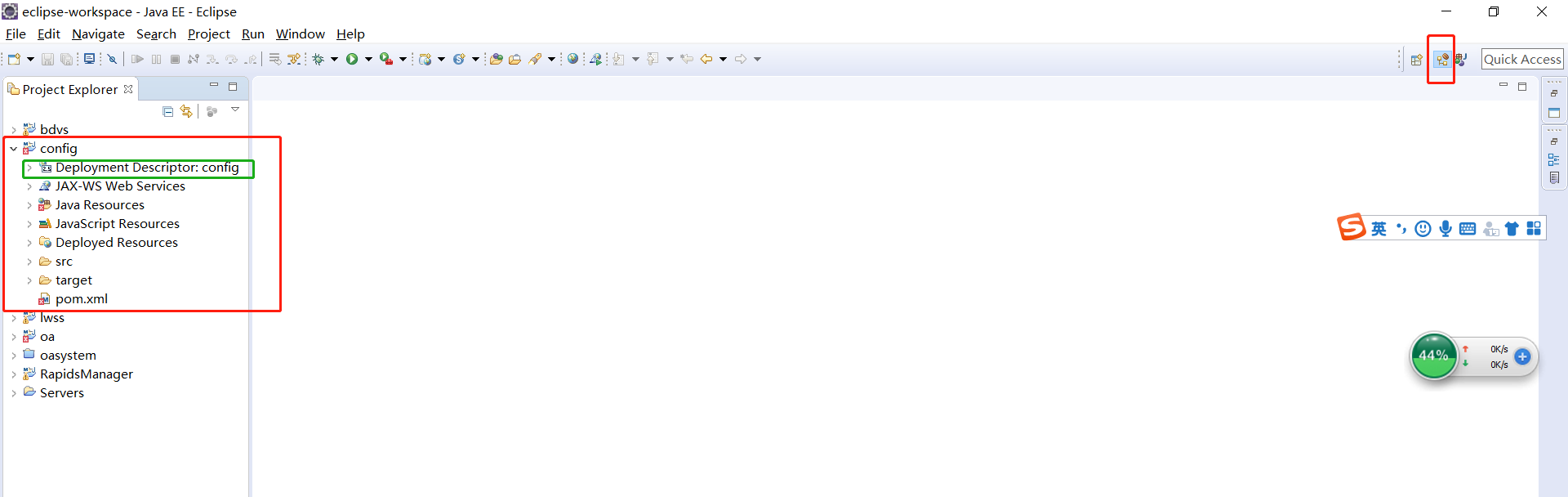 Eclipse创建的项目中没有Deployment Descriptor:XXX怎么办_eclipse中的项目没deployment-CSDN博客