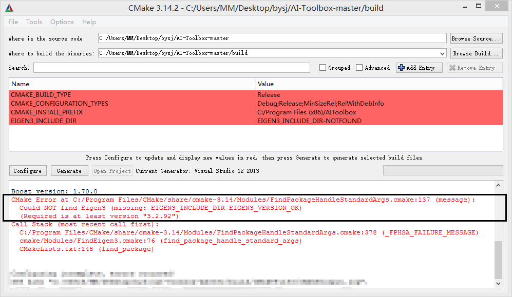 Windows下cmake编译找不到eigen3解决办法_cmake eigen3-CSDN博客