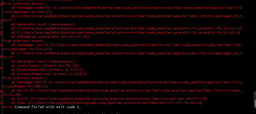 electron打包遇到的问题_to ensure your native dependencies are always matc-CSDN博客