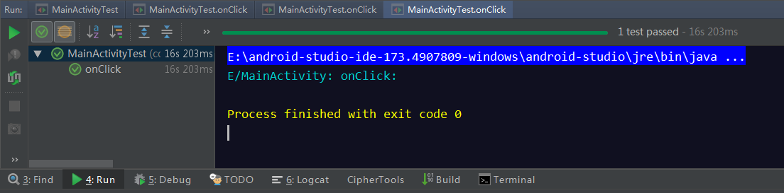 Android单元测试框架Robolectric的学习使用_roboclick-CSDN博客