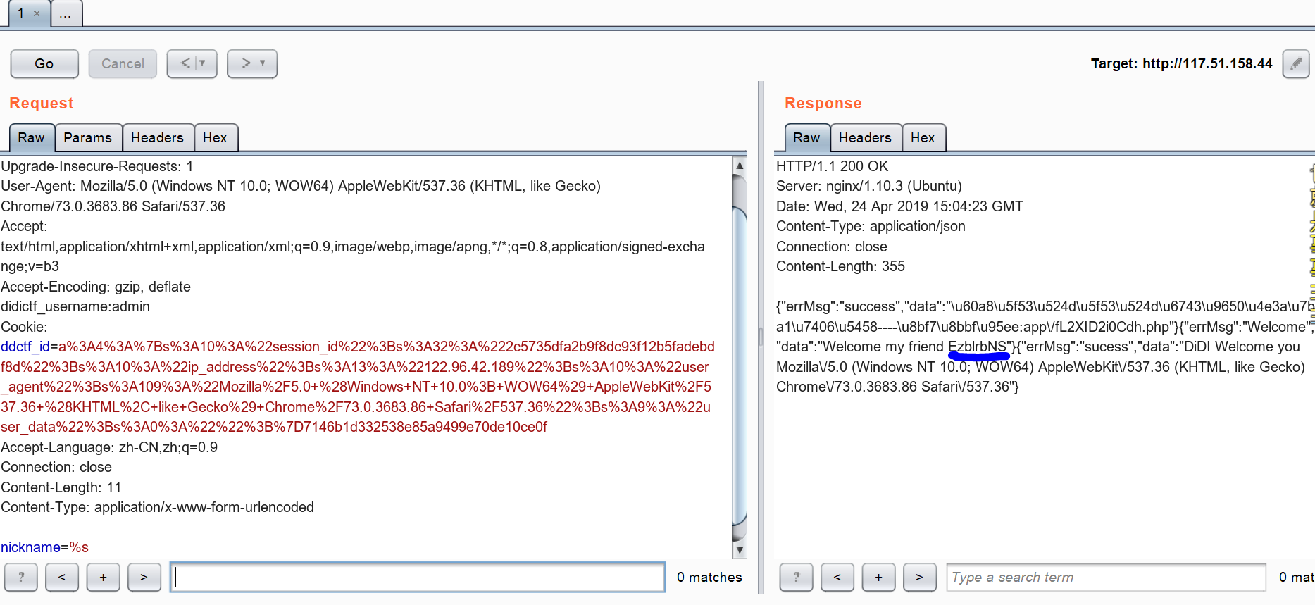 2019年CTF4月比赛记录（三）：SUSCTF 2nd、DDCTF、国赛线上初赛部分Web题目writeup与复现_东南大学ctf战队-CSDN博客