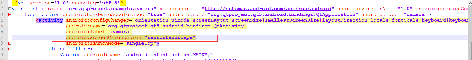 qt for Android屏幕横向/全屏显示_qt 安卓全屏-CSDN博客